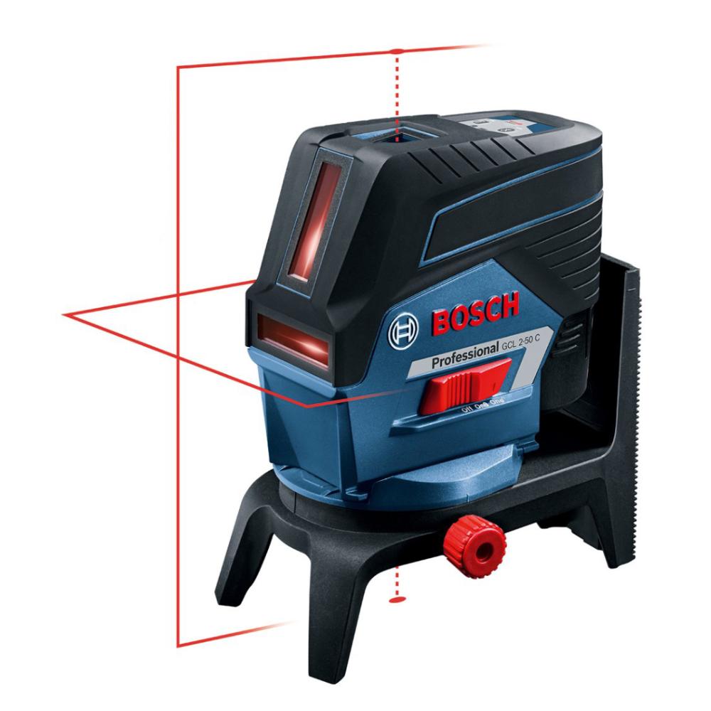 Nivel Láser Cruz + Plomada GCL 2-50 C 12V - Bosch Store & Workshop